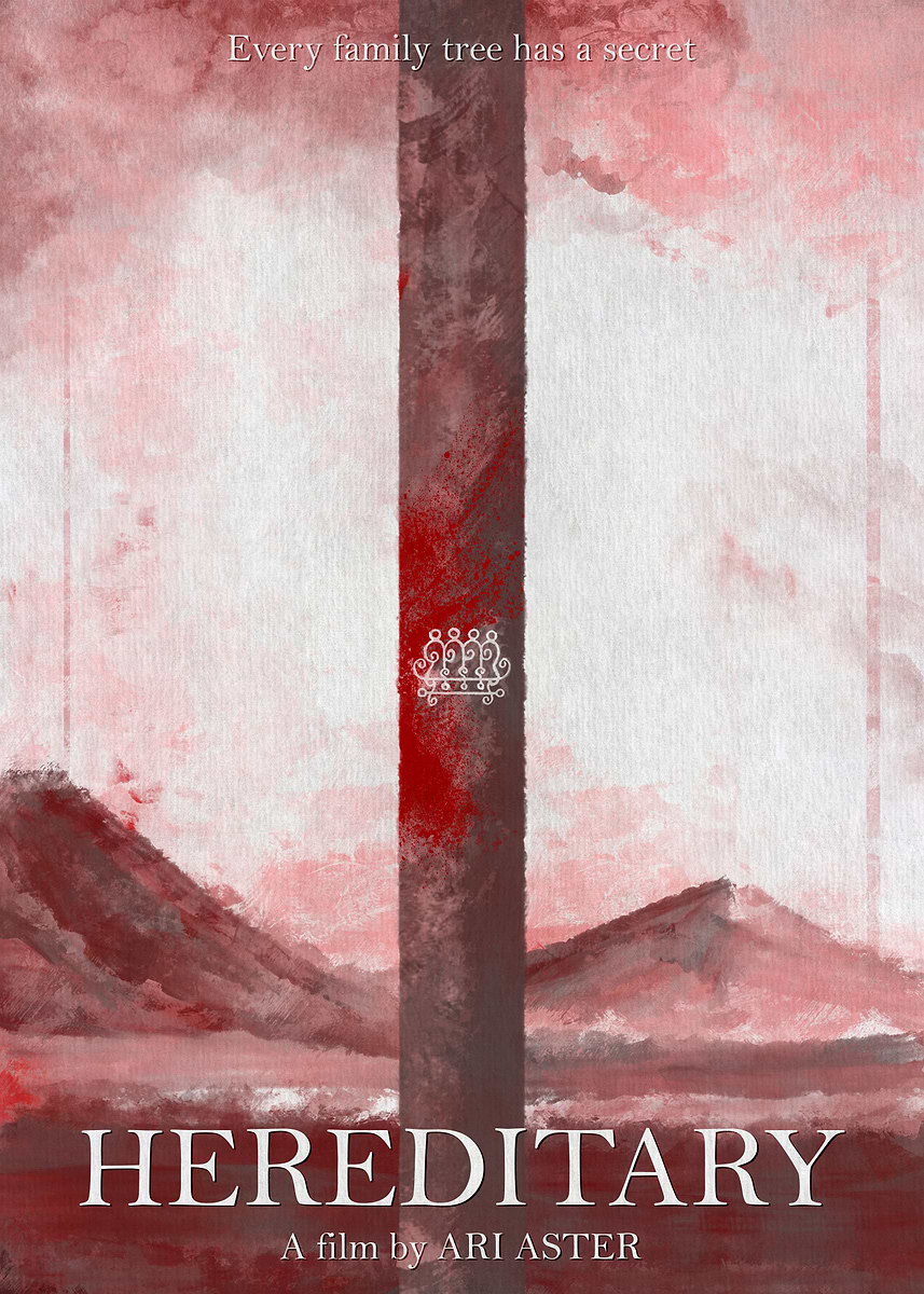 'Hereditary movie poster' Poster, picture, metal print, paint by Evan ...