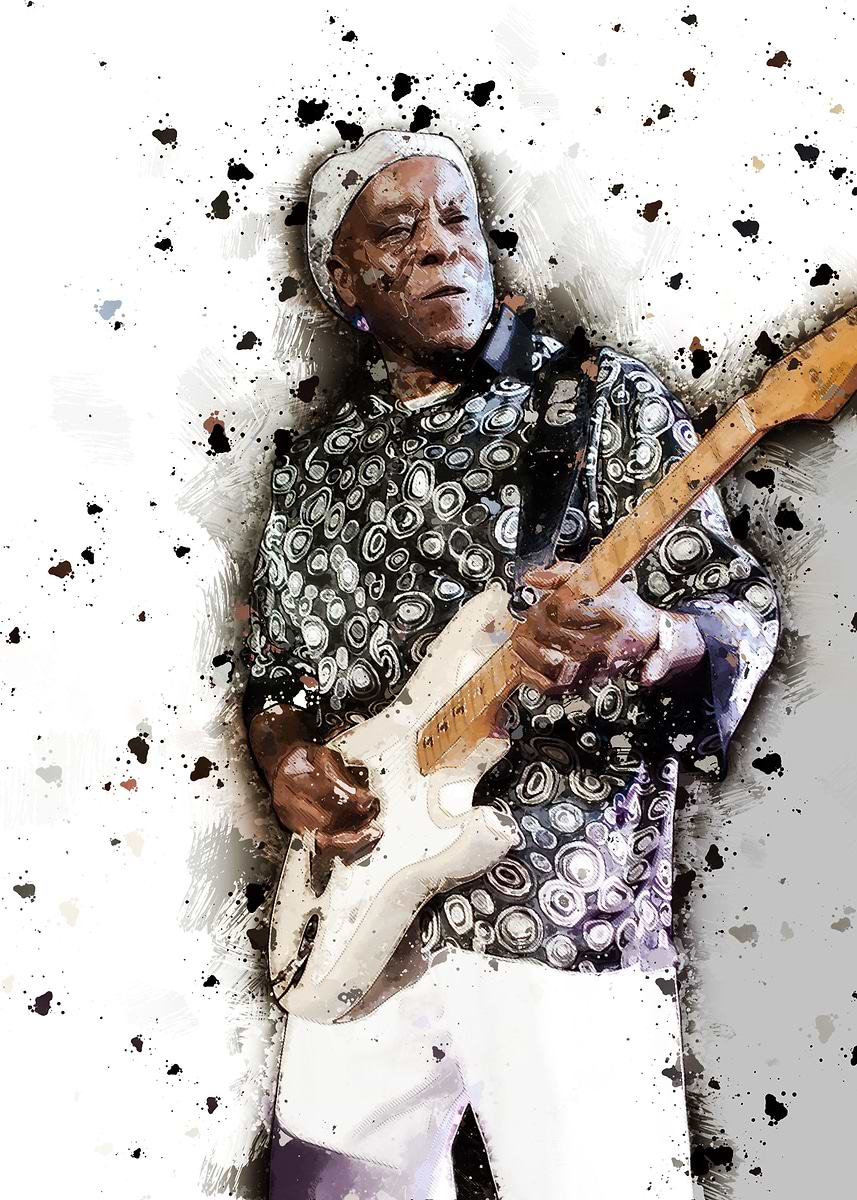 'Buddy Guy' Poster, picture, metal print, paint by HD TEAM | Displate
