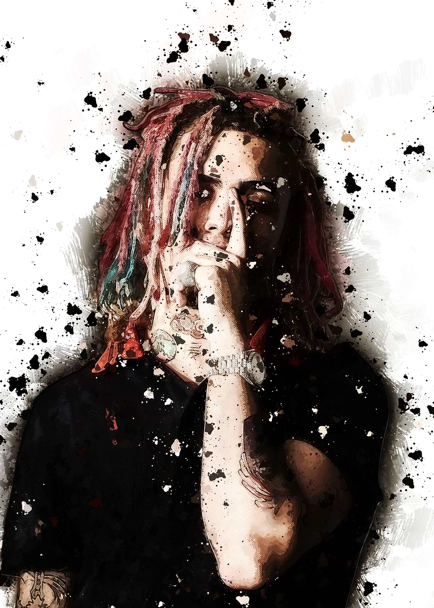 'Lil Pump' Poster, picture, metal print, paint by DTW GROUP | Displate