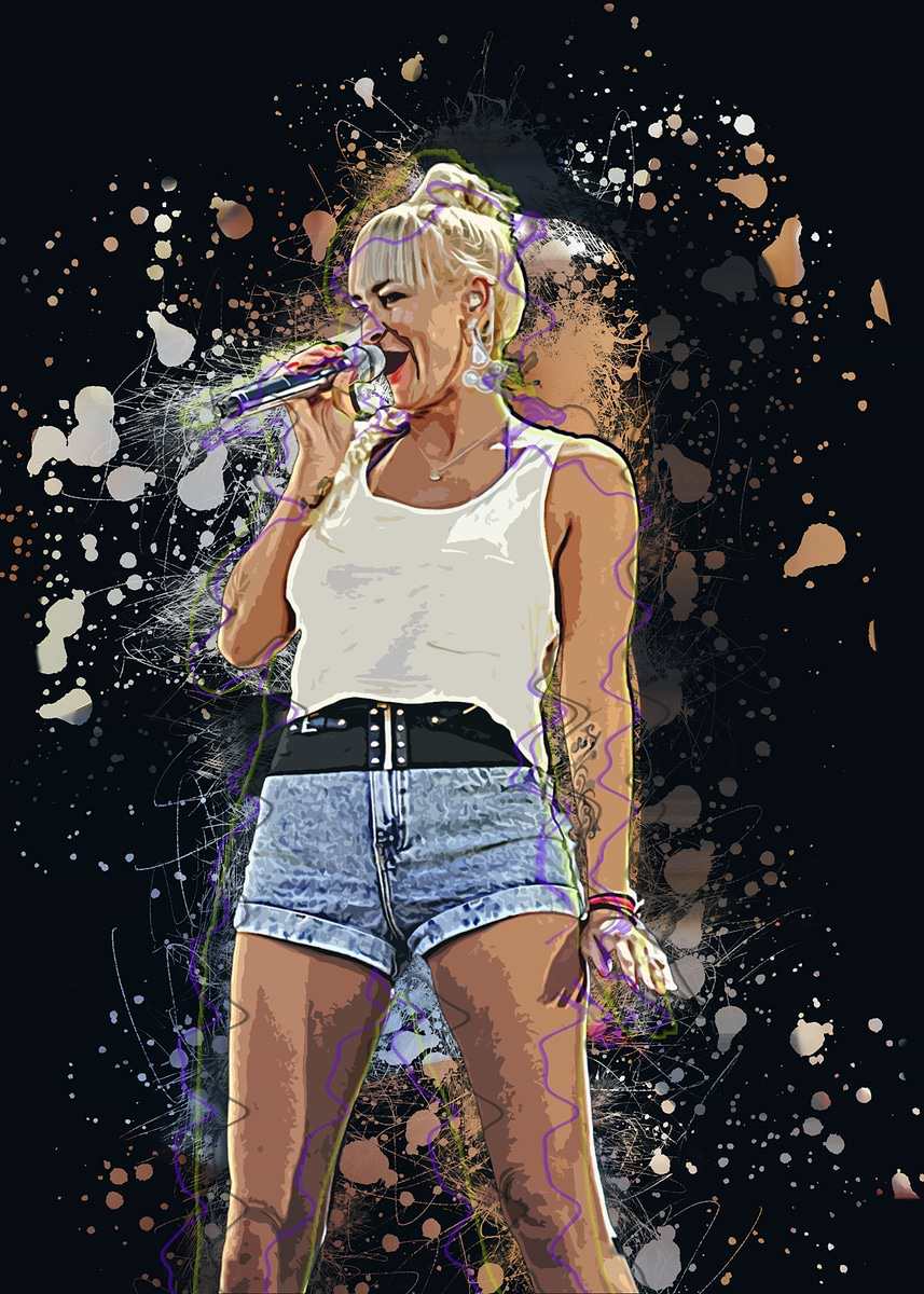 'Sarah Connor' Poster, picture, metal print, paint by OOM TEAM | Displate