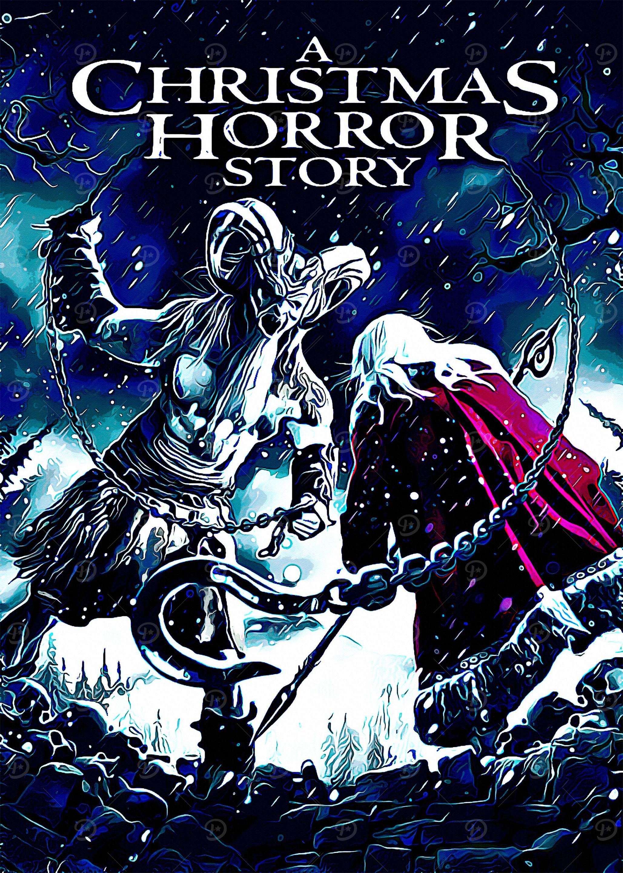 'A Christmas Horror Story' Poster, picture, metal print, paint by ...