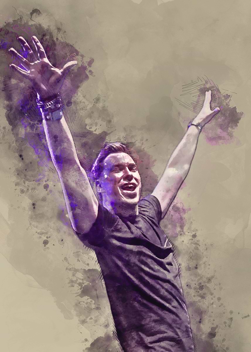 'Hardwell' Poster, picture, metal print, paint by MDA STUDIO | Displate