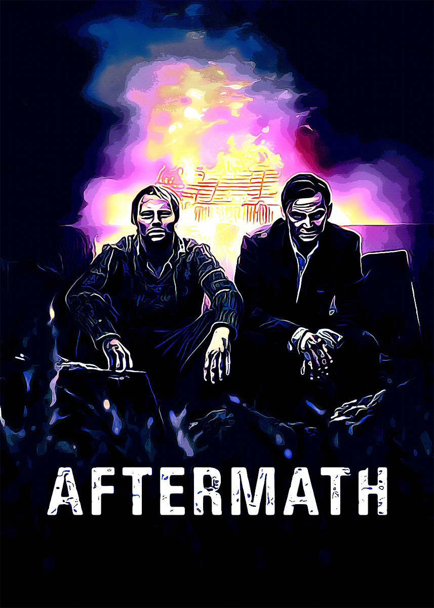 'Aftermath 6' Poster, picture, metal print, paint by Kaye Luca | Displate