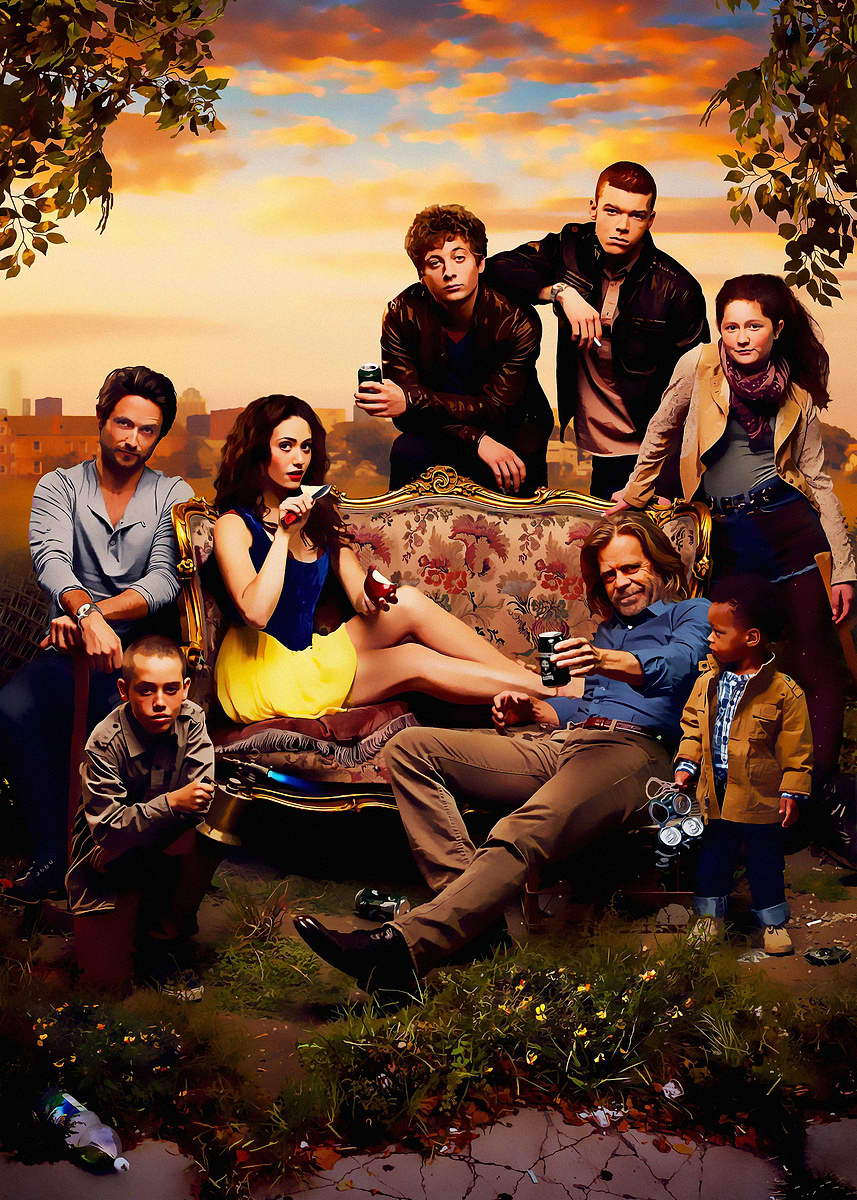 'Shameless' Poster, picture, metal print, paint by SeeMyArt | Displate