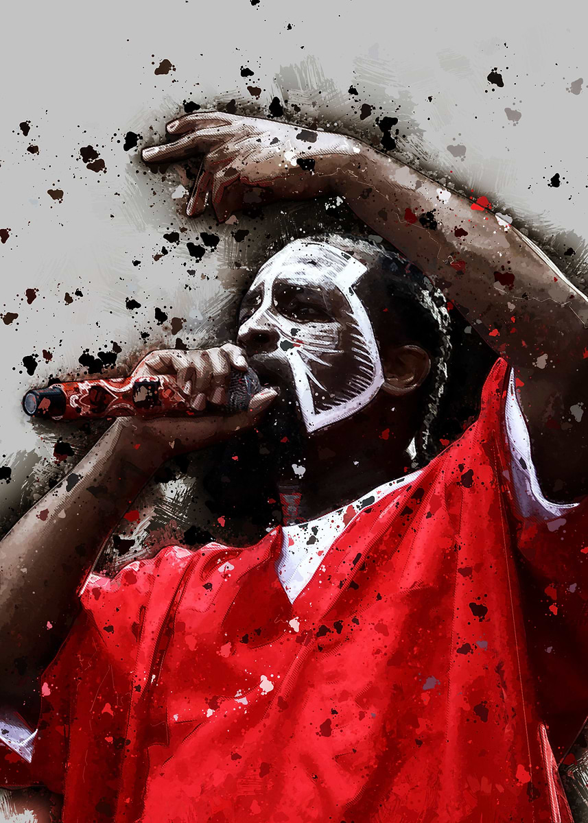 'Tech N9ne' Poster, picture, metal print, paint by DTW GROUP | Displate