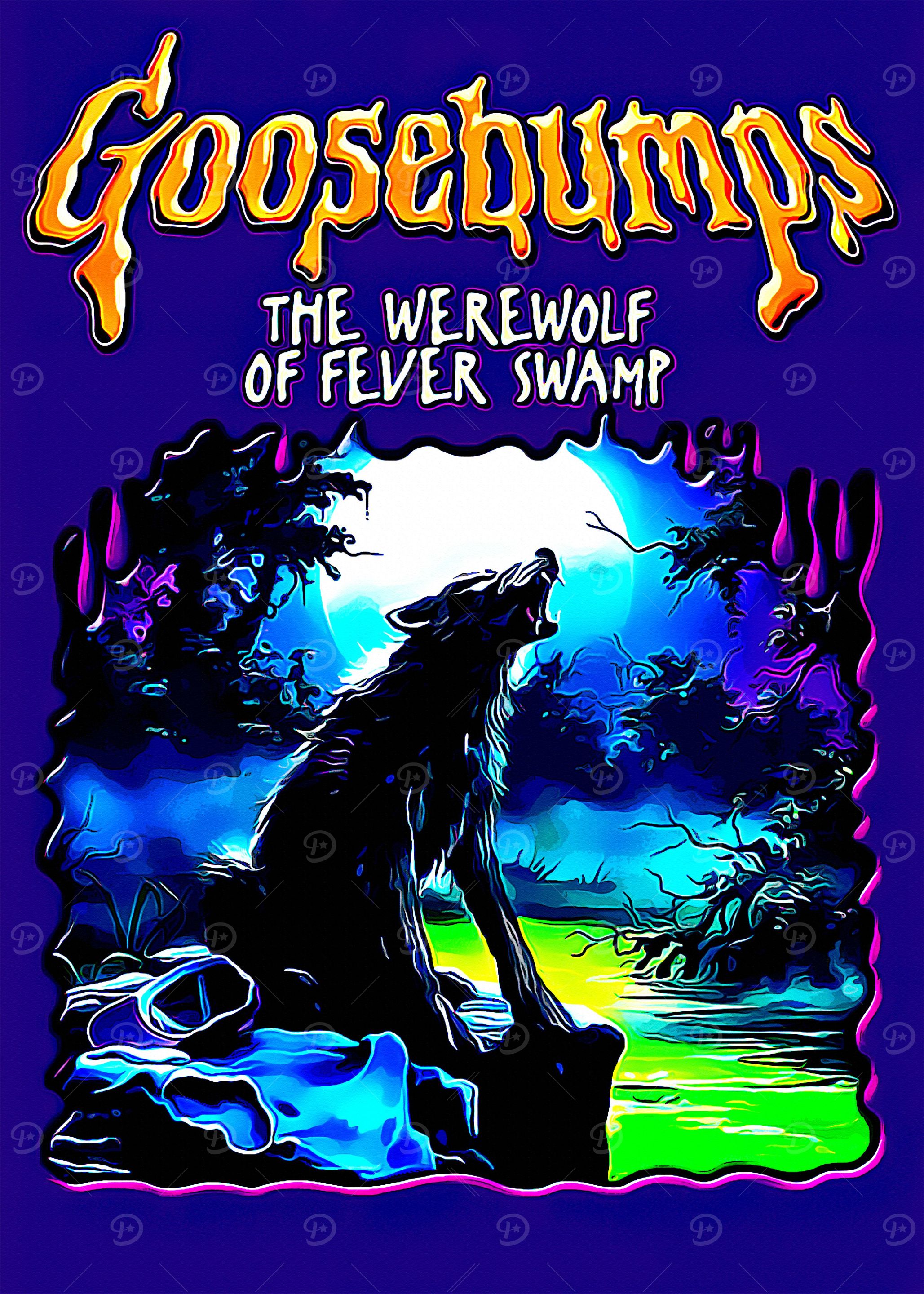 'Goosebumps The Werewolf Of' Poster, picture, metal print, paint by ...