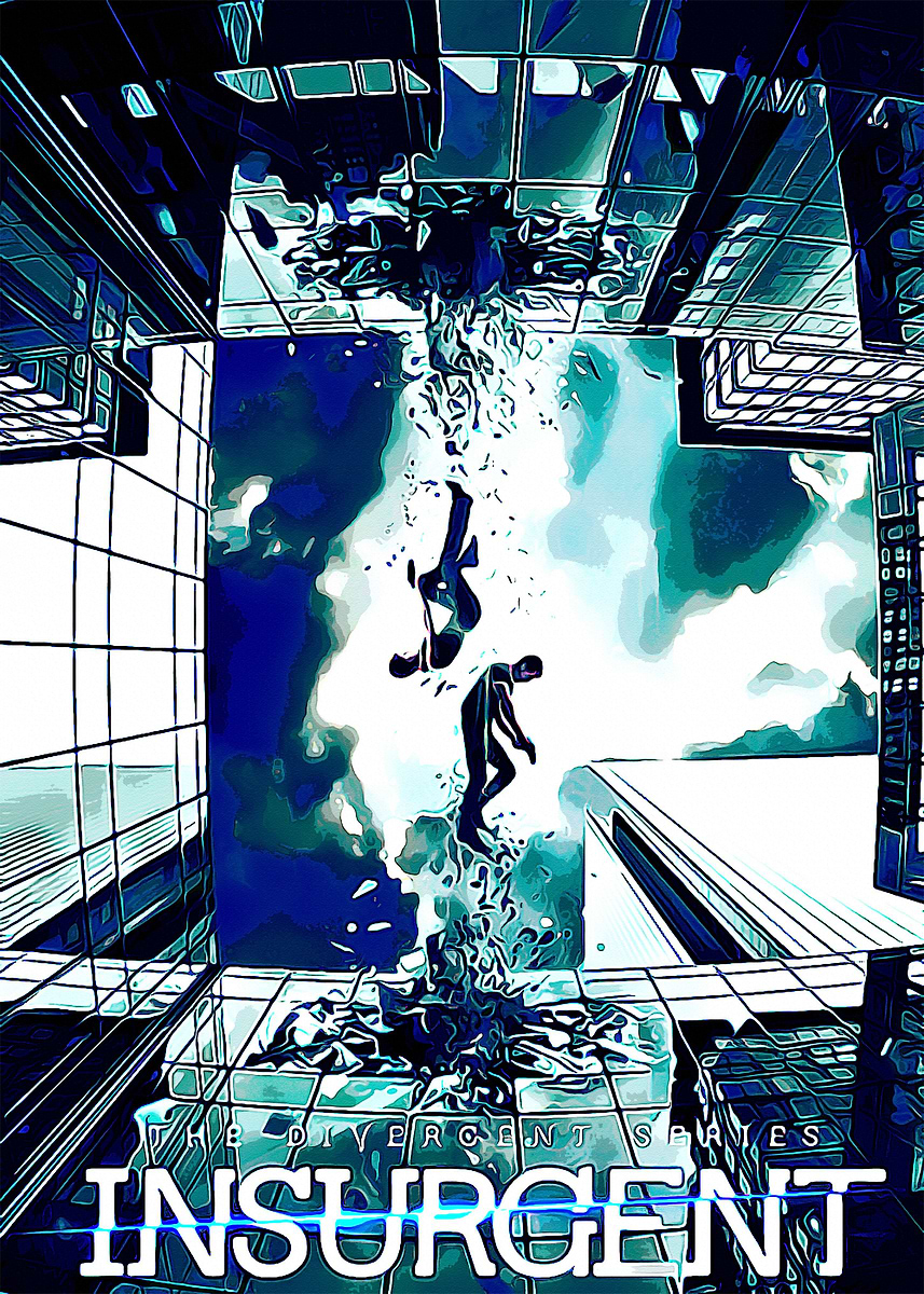 'Insurgent 2' Poster, picture, metal print, paint by Katerina Lim ...