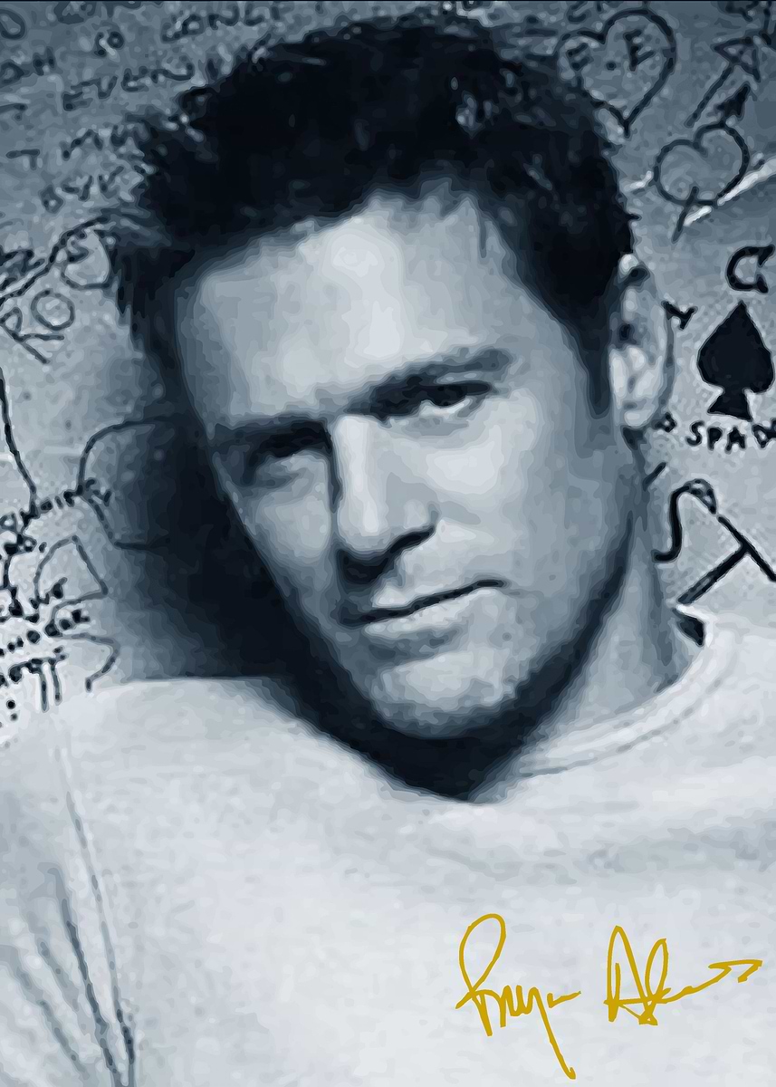 'BRYAN ADAMS' Poster, picture, metal print, paint by Painting Art ...