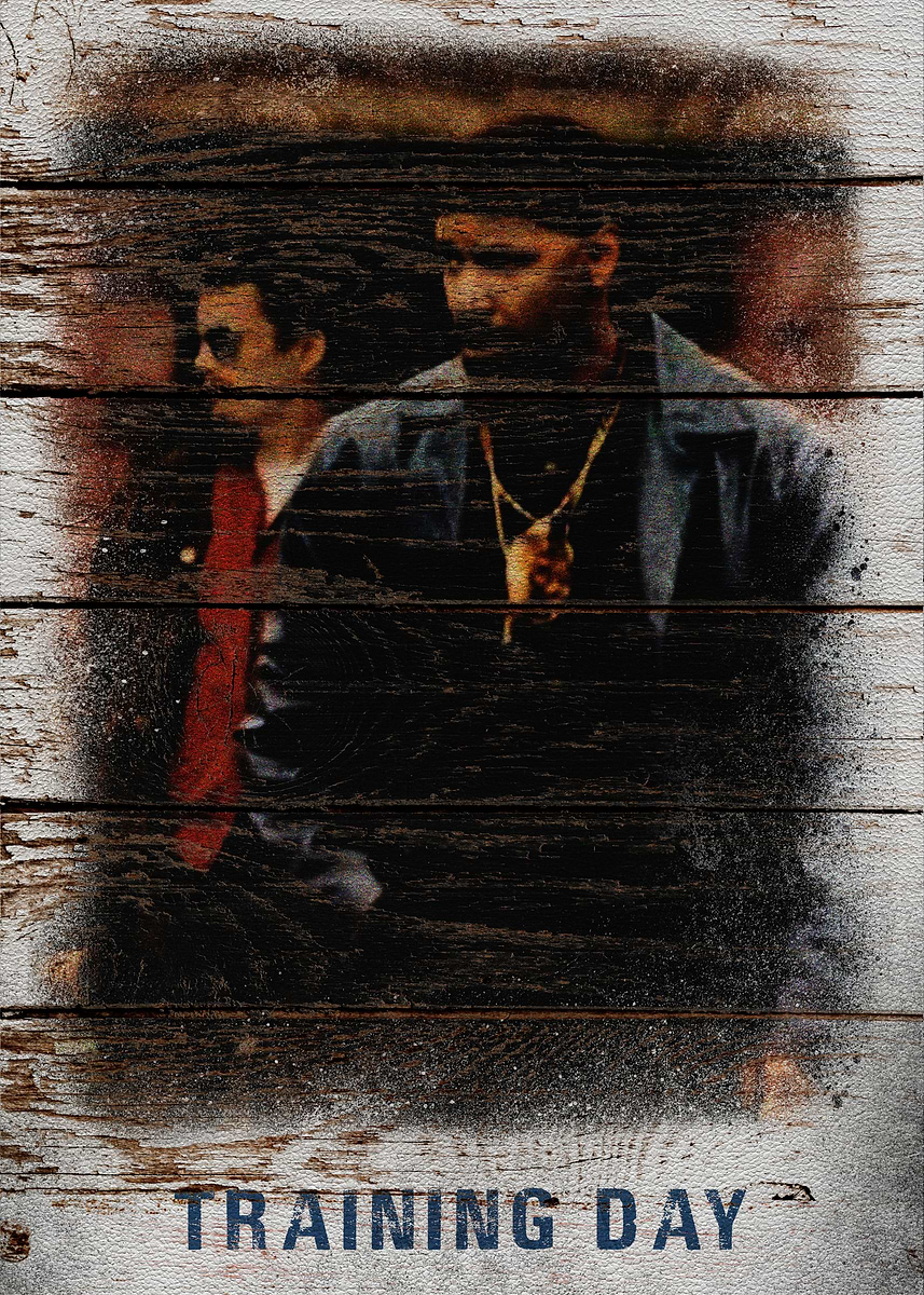 'training day' Poster, picture, metal print, paint by Most Popular Cult ...