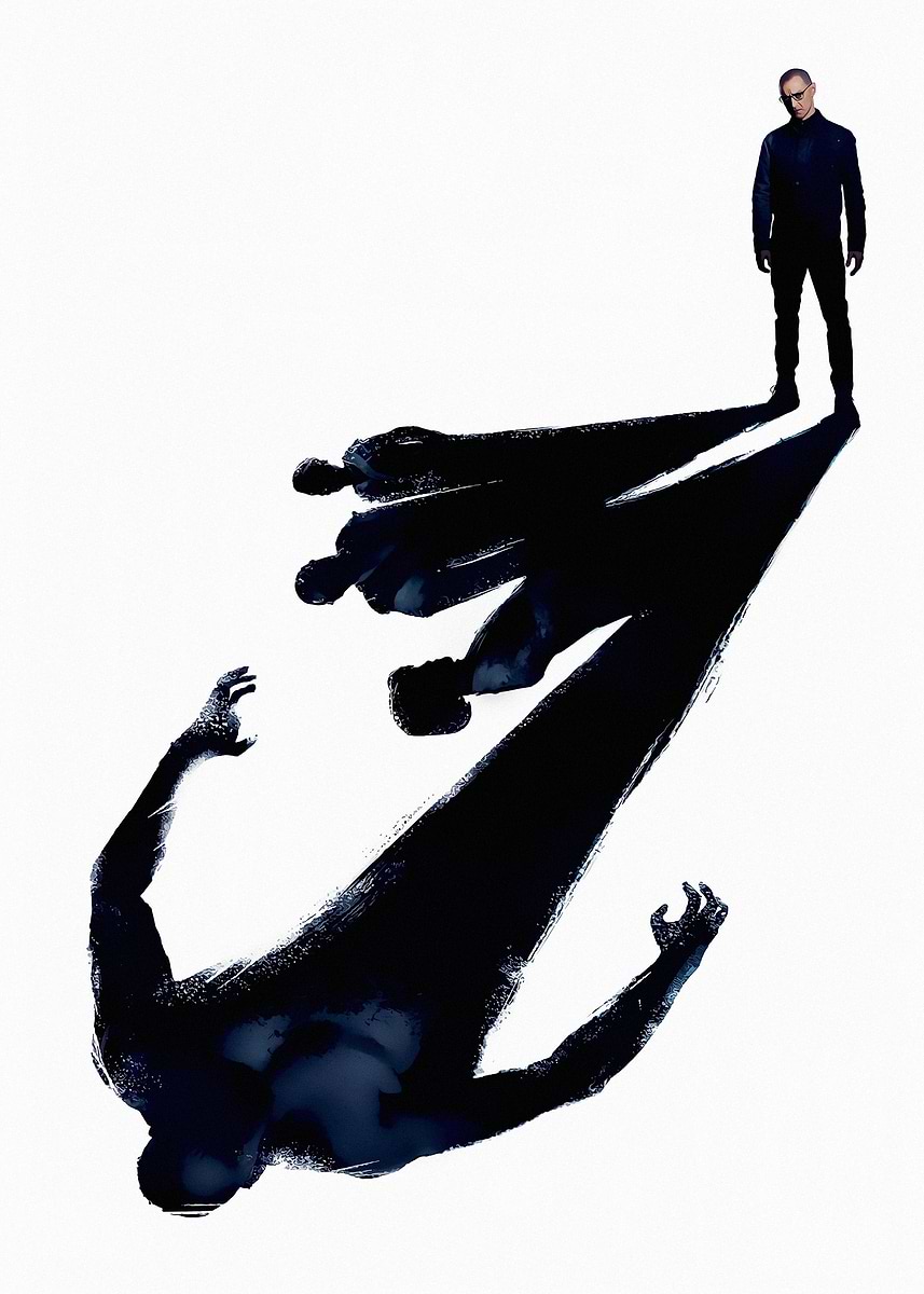 'Split' Poster, picture, metal print, paint by SeeMyArt | Displate