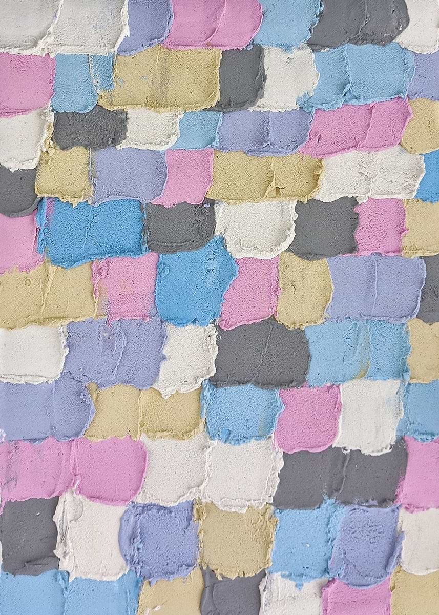 'Sandy Pastels' Poster, picture, metal print, paint by Katherine Lewis ...