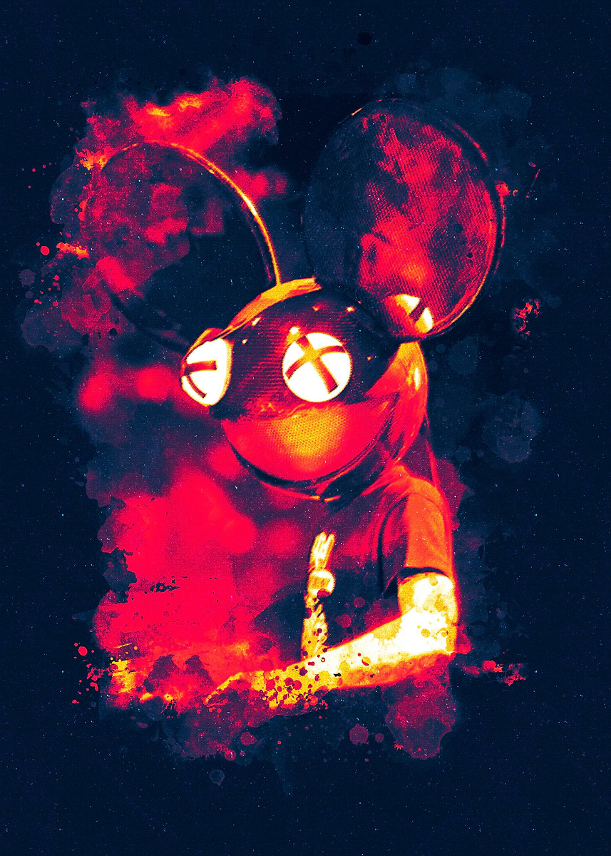'DEADMAU5' Poster, picture, metal print, paint by Most Popular Cult ...