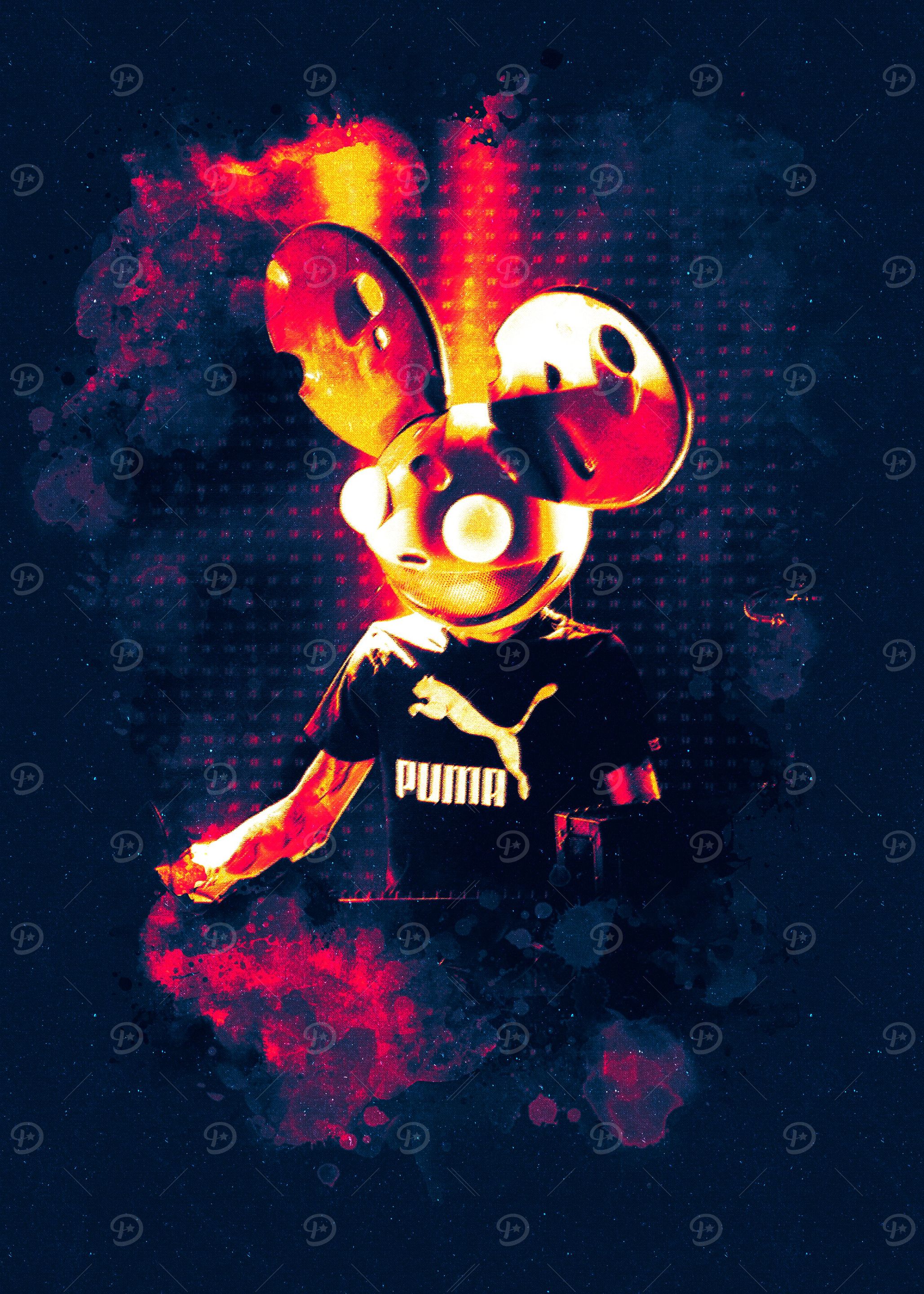 'DEADMAU5' Poster, picture, metal print, paint by Most Popular Cult ...
