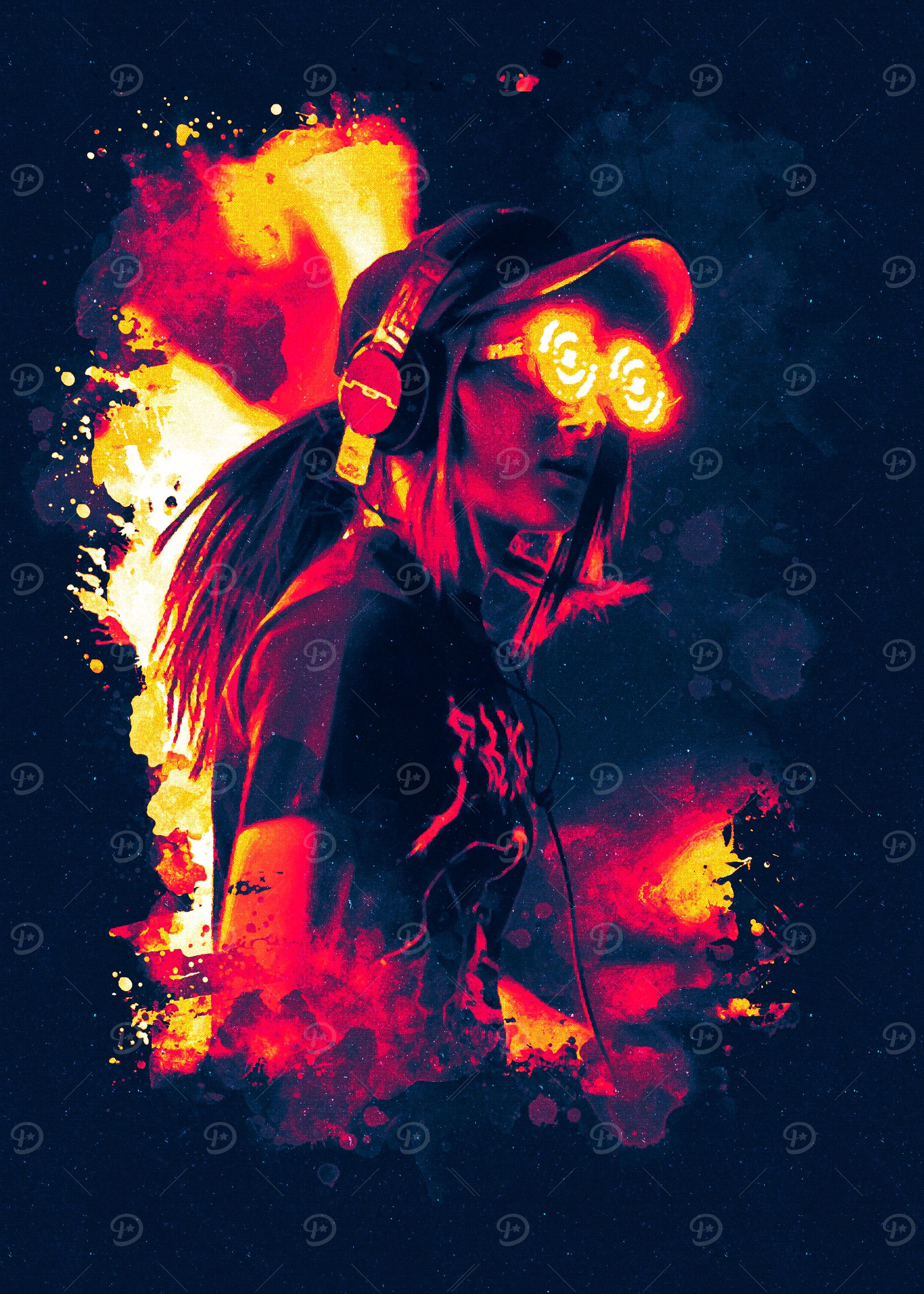 'REZZ' Poster, picture, metal print, paint by Most Popular Cult posters ...