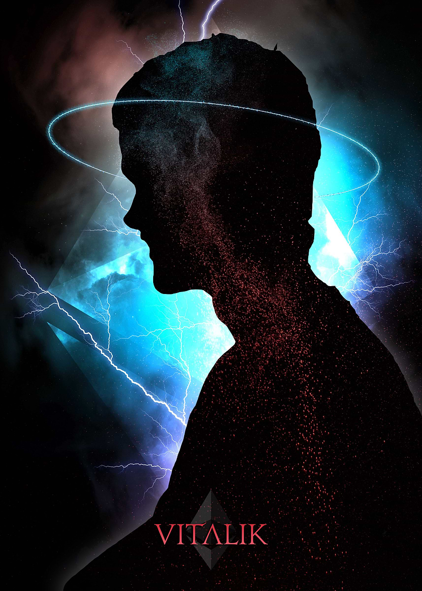 'VITALIK BUTERIN' Poster, picture, metal print, paint by msp4rrow ...