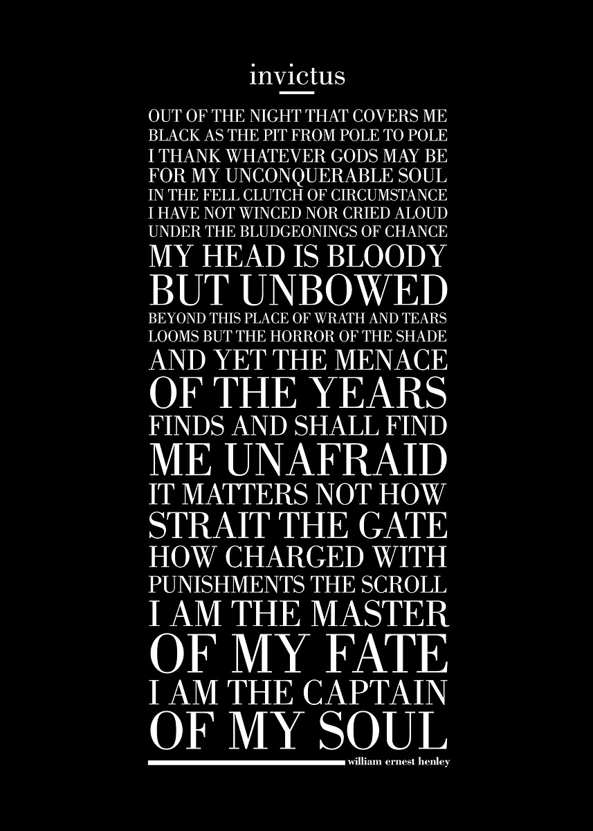 'Invictus' Poster, picture, metal print, paint by Georgina Wormald ...