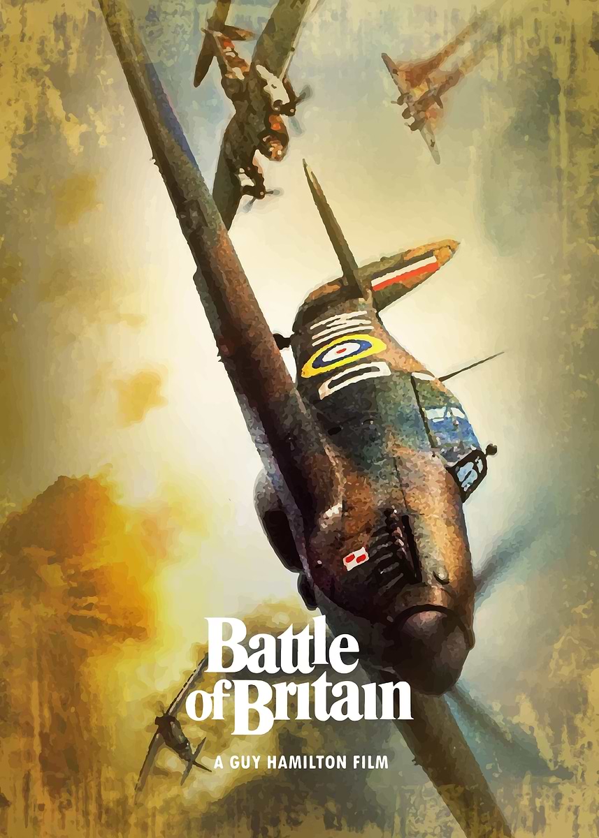 'Battle Of Britain' Poster, picture, metal print, paint by Bo Kev ...