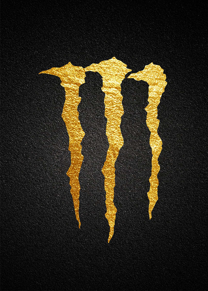 Yellow Monster Energy Logo