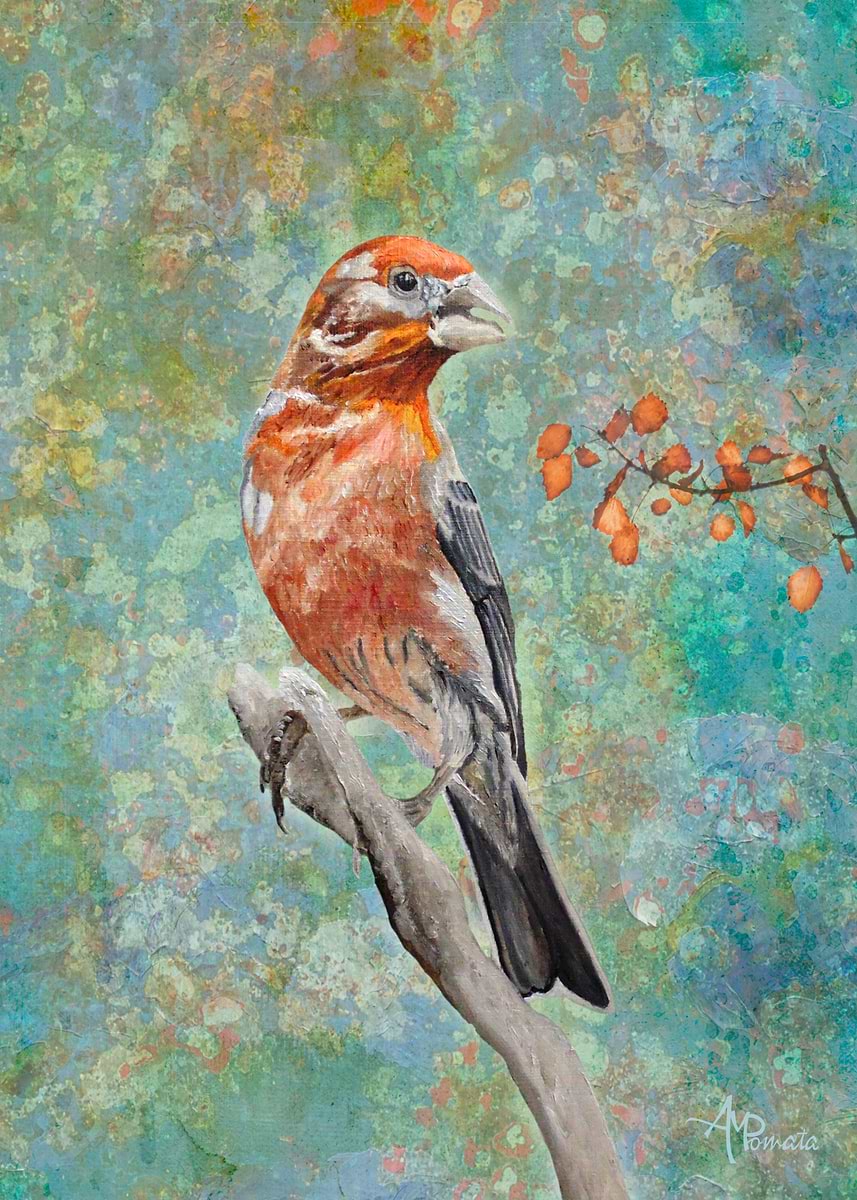'Looking Forward To Spring' Poster, picture, metal print, paint by ...