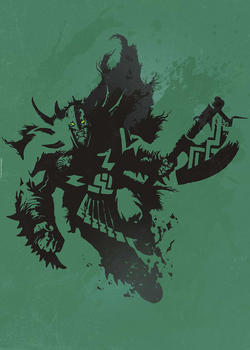 'Garruk' Poster, picture, metal print, paint by Magic The Gathering ...
