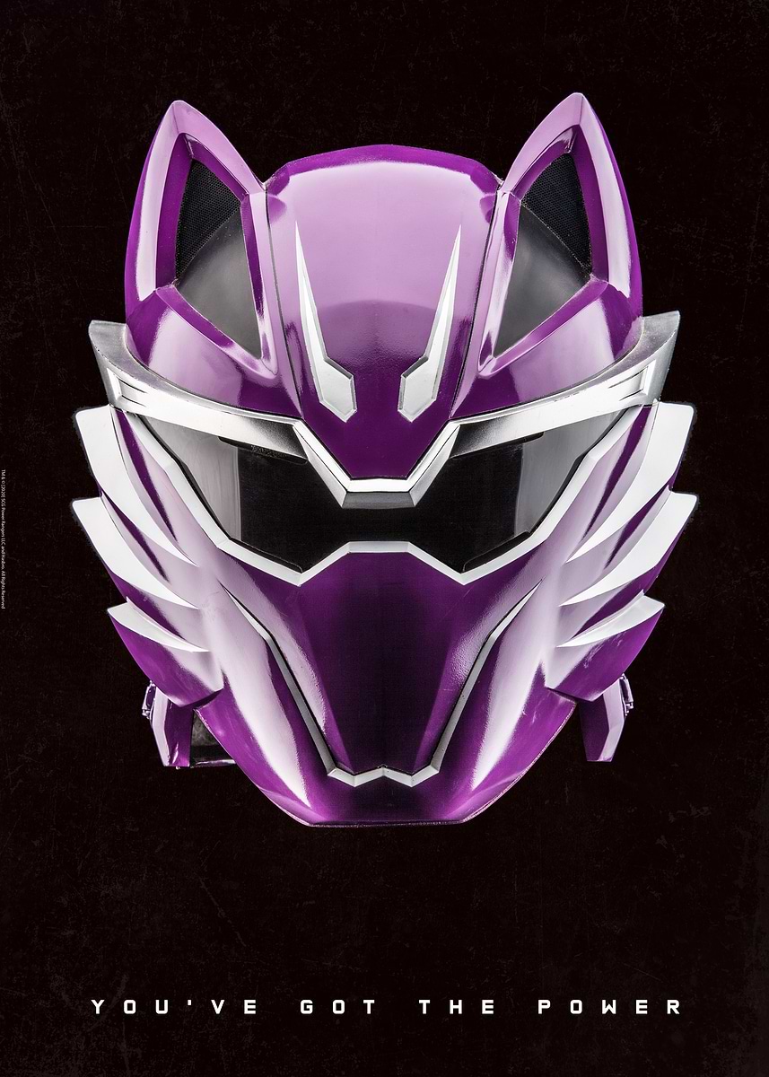 'Violet Wolf Ranger' Poster, picture, metal print, paint by Power ...