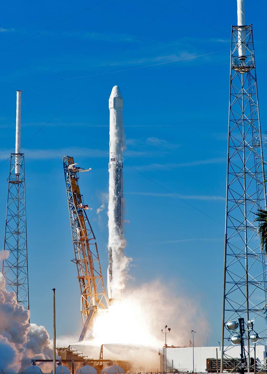 'Falcon 9' Poster, picture, metal print, paint by Conceptual ...