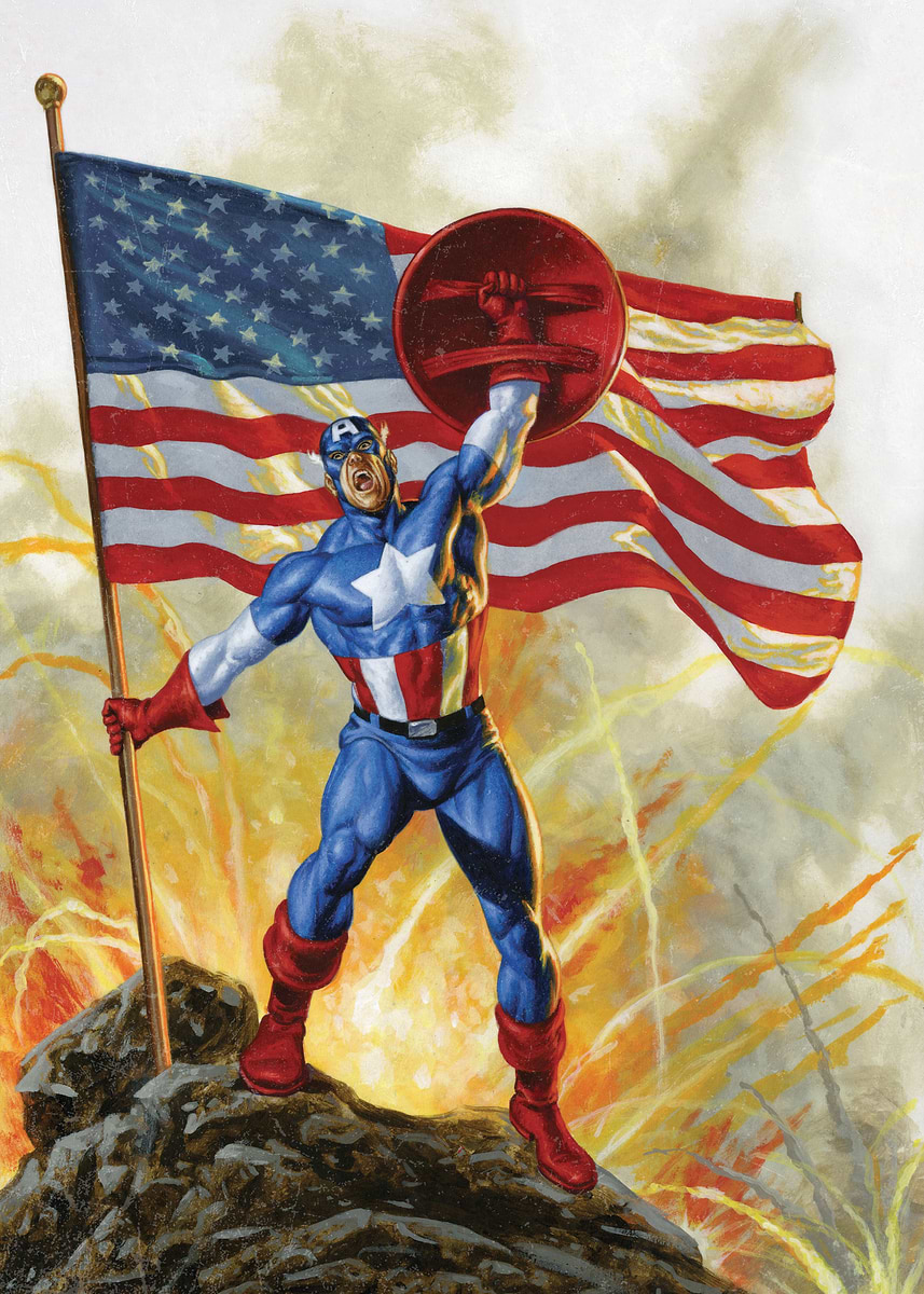 'Fight' Poster, picture, metal print, paint by Marvel | Displate