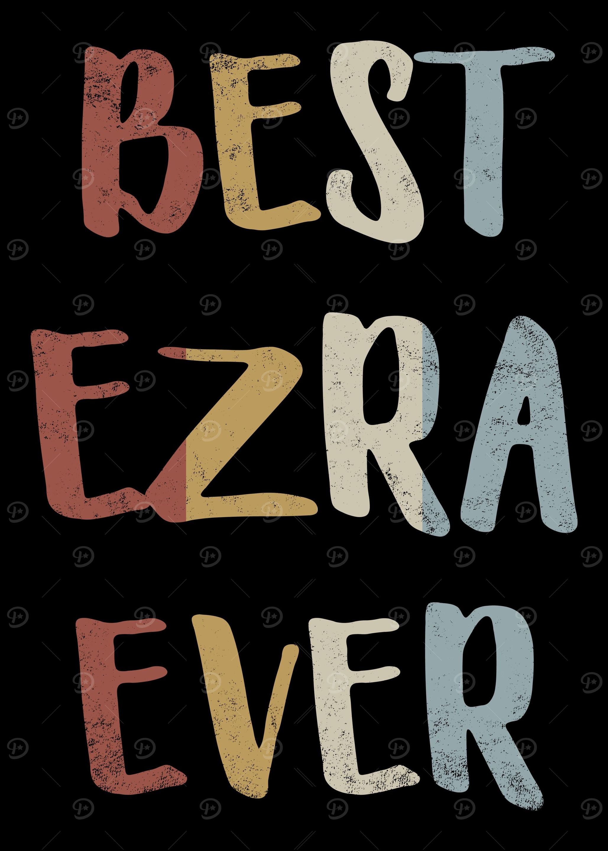 'Best Ezra Ever' Poster, picture, metal print, paint by royalsigns ...