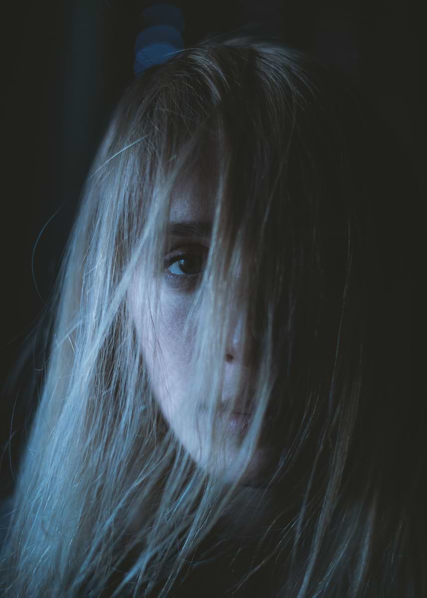 'Mystery Face ' Poster, picture, metal print, paint by Sam Brady | Displate
