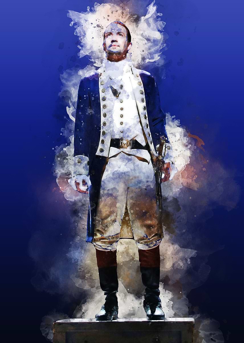 'Hamilton Musical' Poster, picture, metal print, paint by jaka juki ...