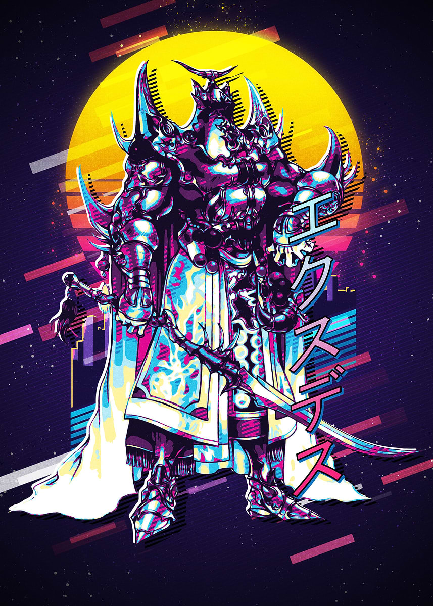 'Final Fantasy V 5 Exdeath' Poster, picture, metal print, paint by Ze ...
