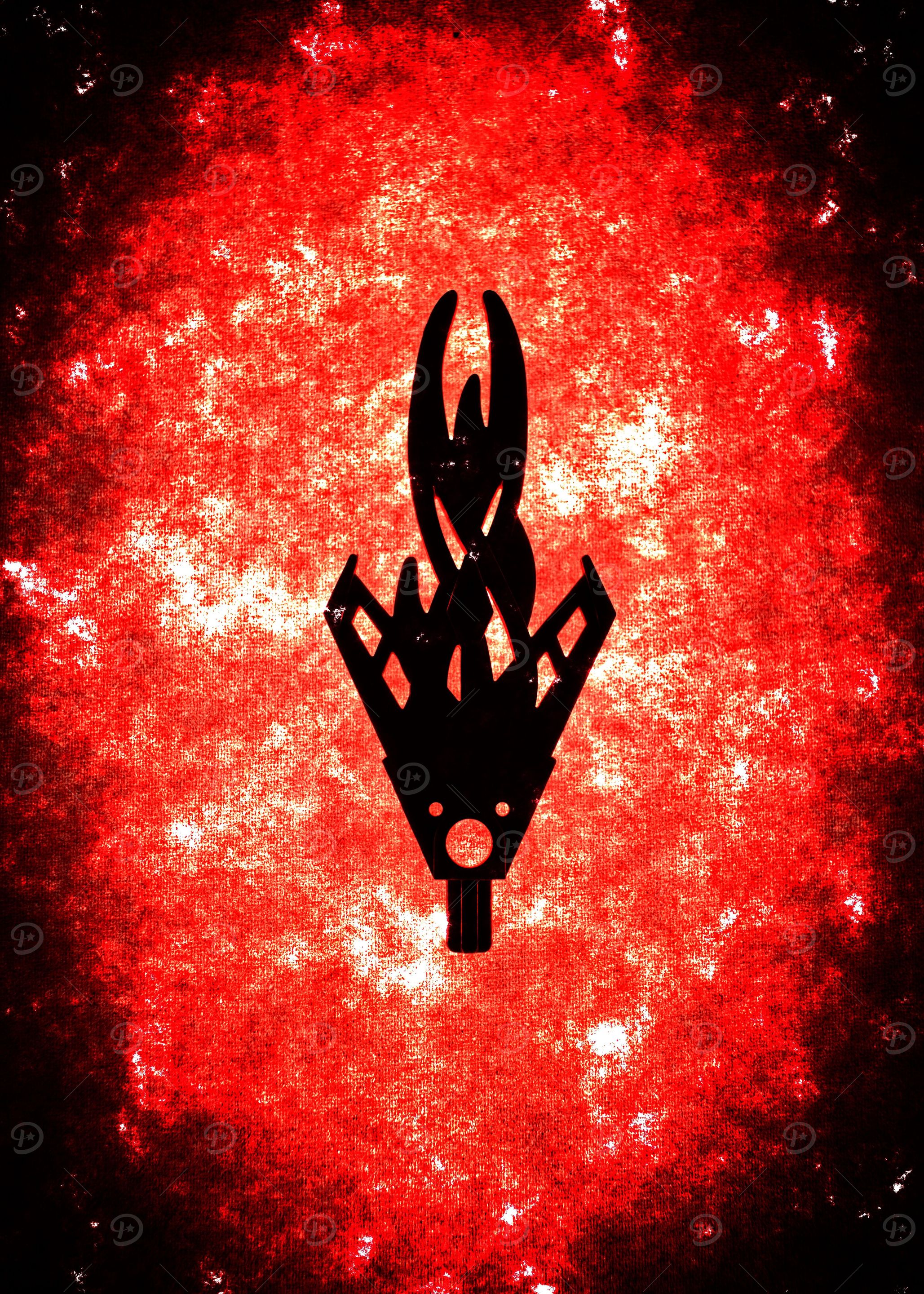 'Bionicle Rahkshi Turahk' Poster, picture, metal print, paint by ...