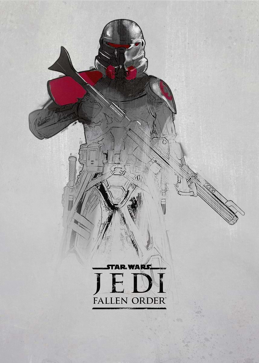'Purge Trooper' Poster, picture, metal print, paint by Star Wars | Displate