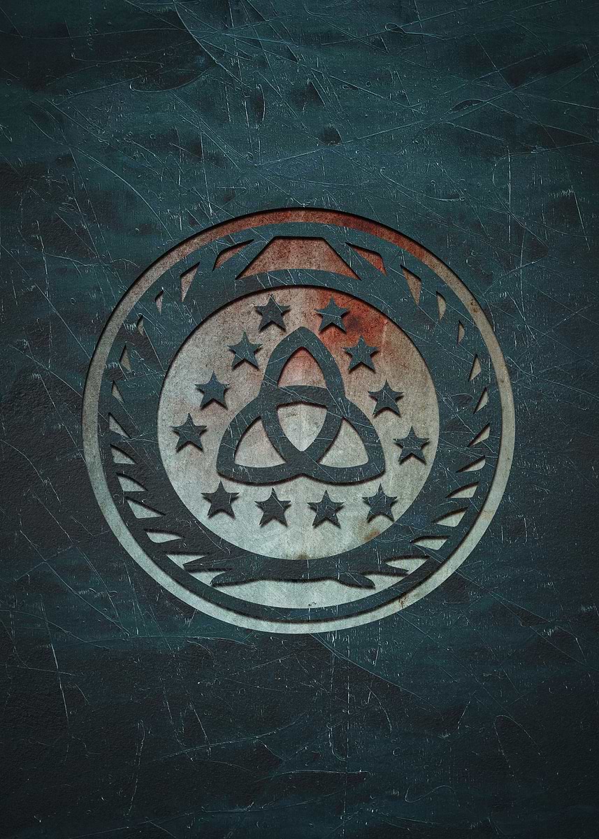 'The Skaikru Symbol' Poster, picture, metal print, paint by Aaki | Displate
