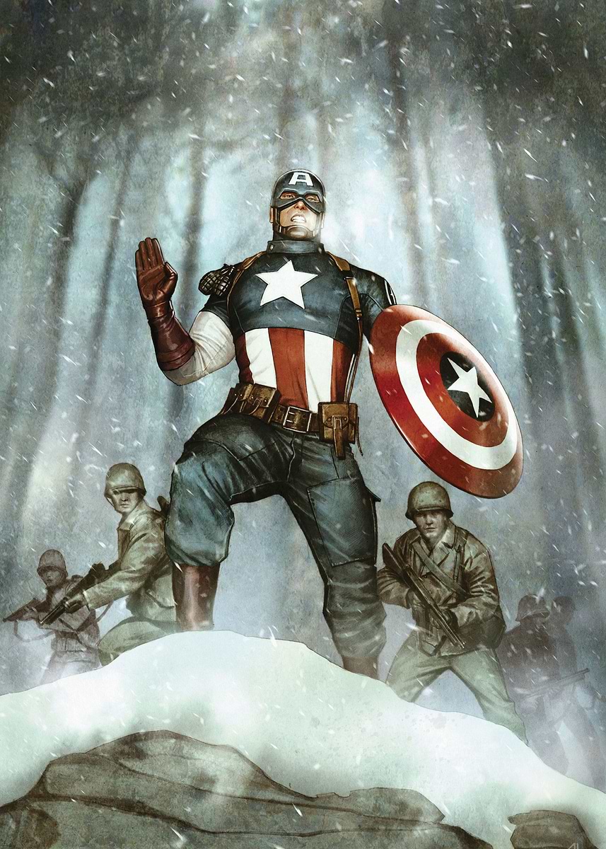 'Living Legend #1' Poster, picture, metal print, paint by Marvel | Displate