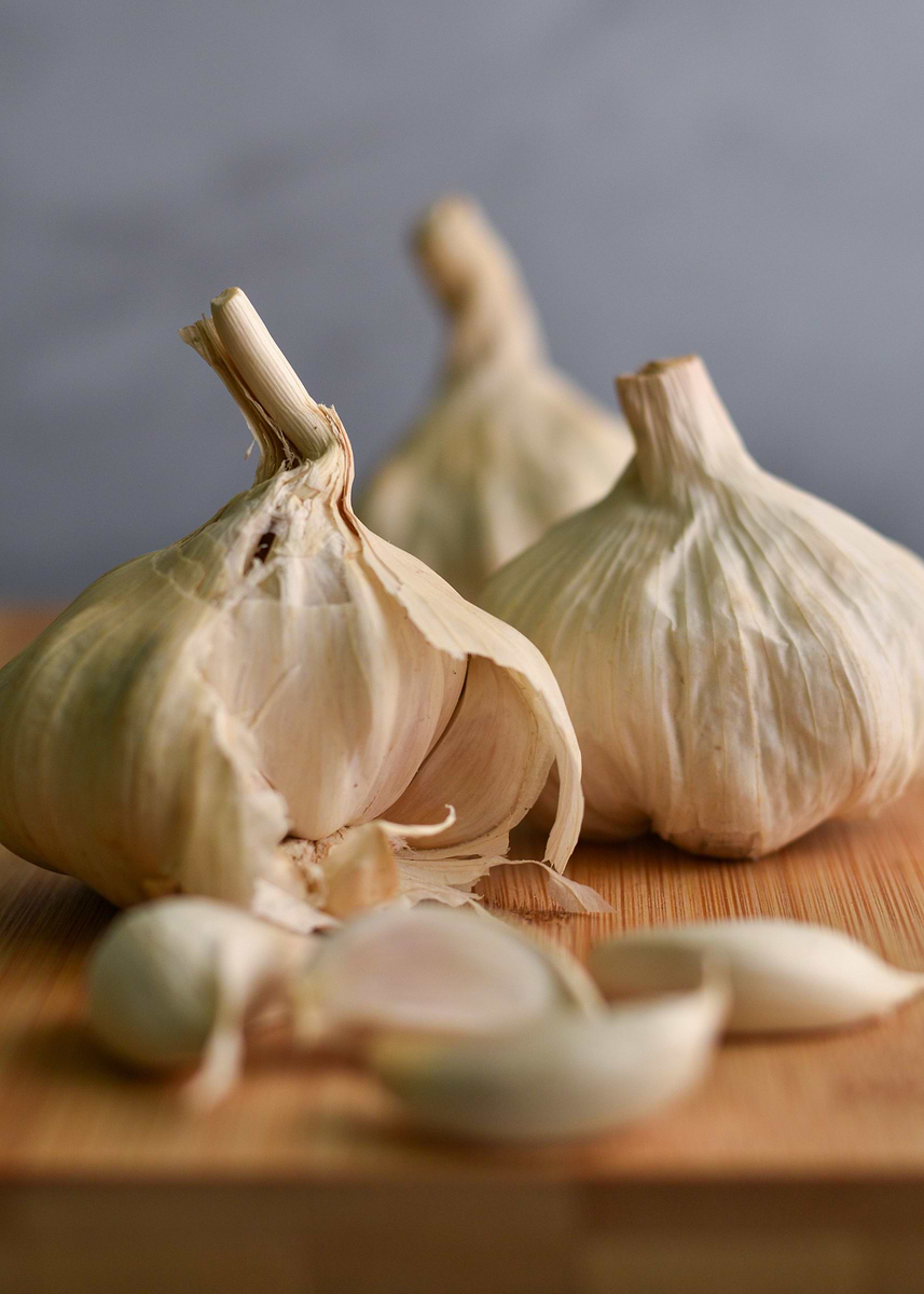 'three oval garlic' Poster, picture, metal print, paint by DheYa Art ...