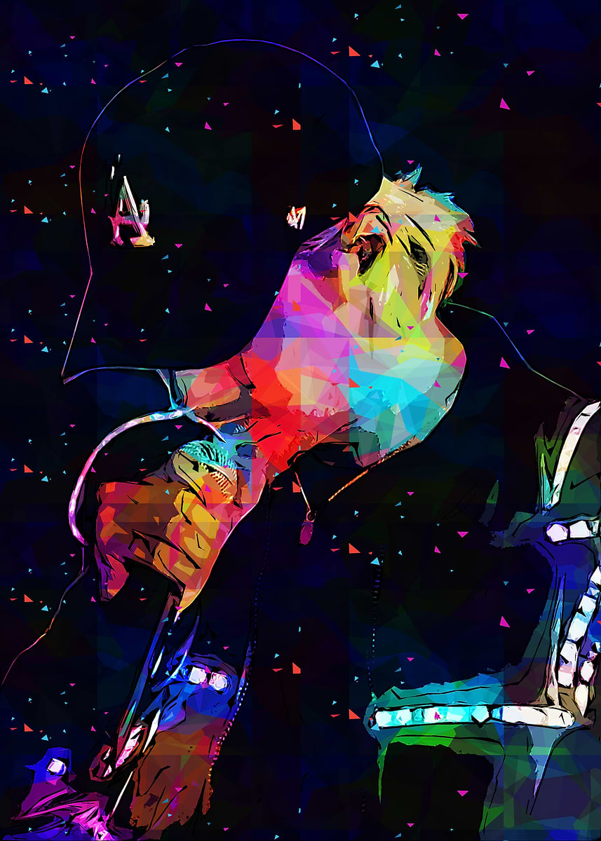'NEKFEU' Poster, picture, metal print, paint by Daisuke Miftah | Displate