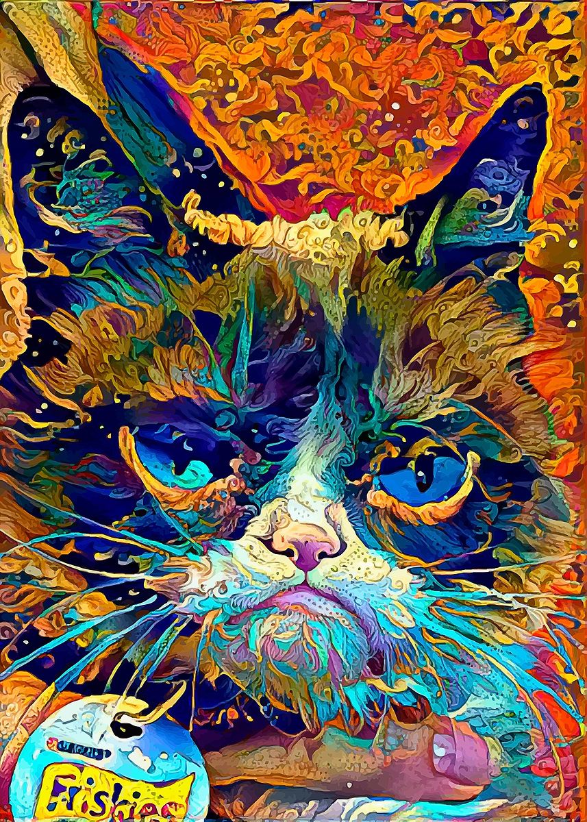 'Grumpy' Poster, picture, metal print, paint by Ari Design | Displate