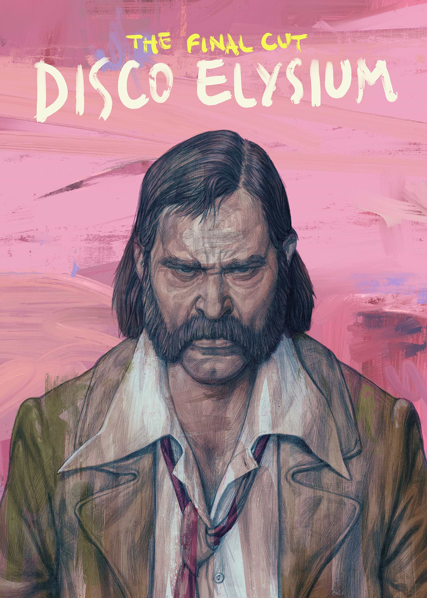 'Firewalker' Poster, picture, metal print, paint by Disco Elysium ...