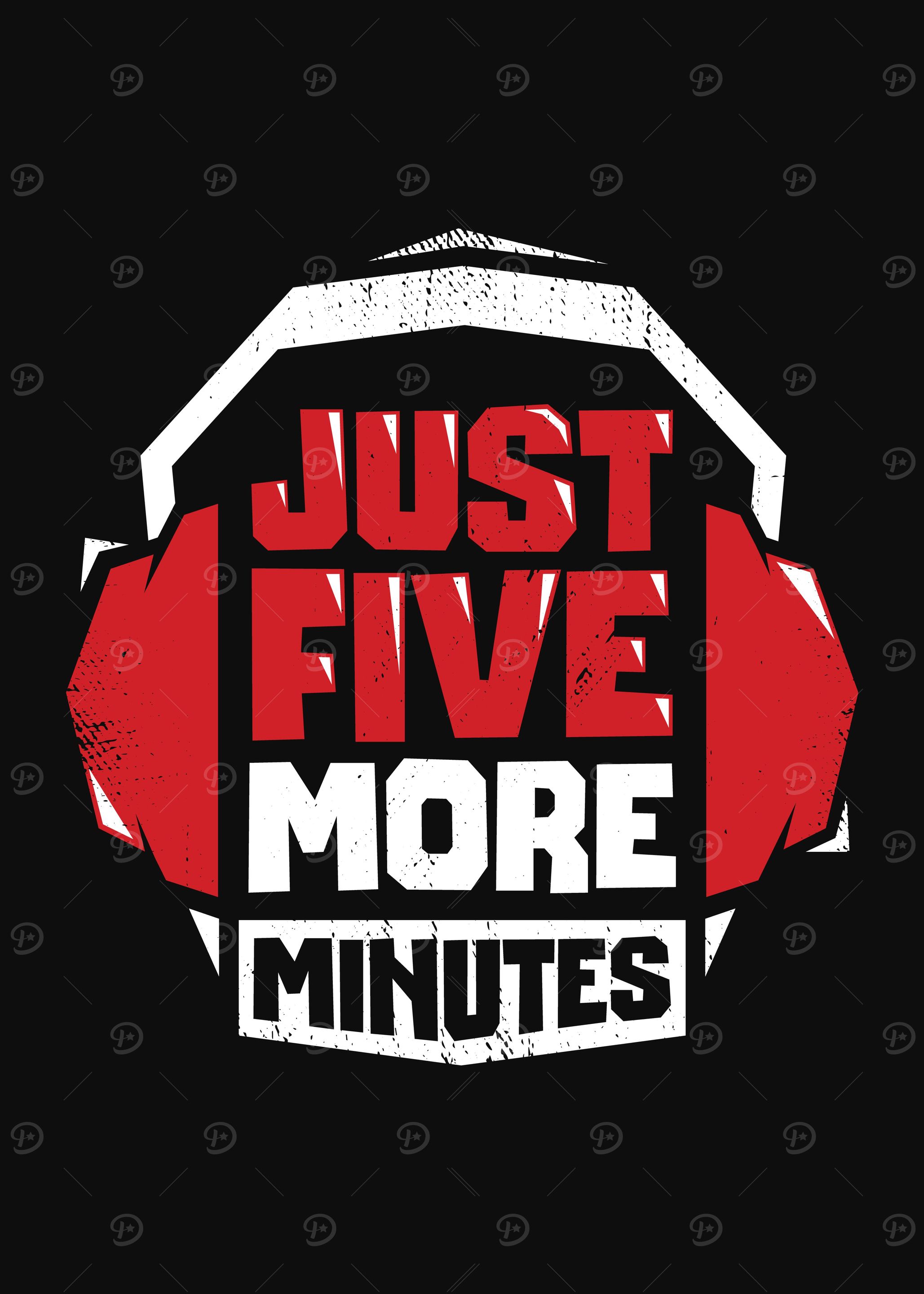 'Just Five More Minutes' Poster, picture, metal print, paint by Marcel ...