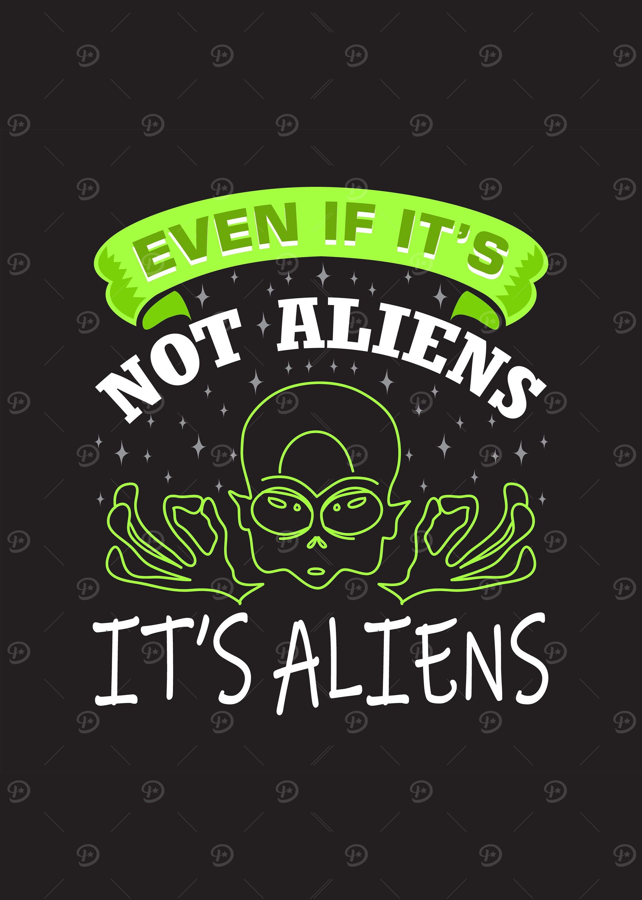 'Not Alien' Poster, picture, metal print, paint by Beone Digital | Displate