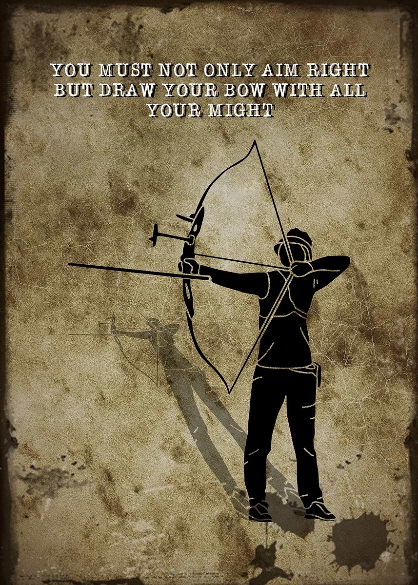 'Archery Wall Art Decor' Poster, picture, metal print, paint by ...