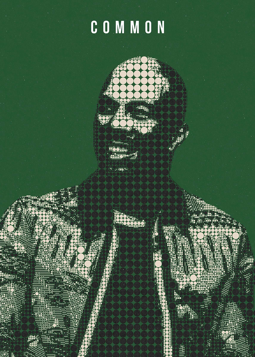 'COMMON' Poster, picture, metal print, paint by Bestselling cool ...