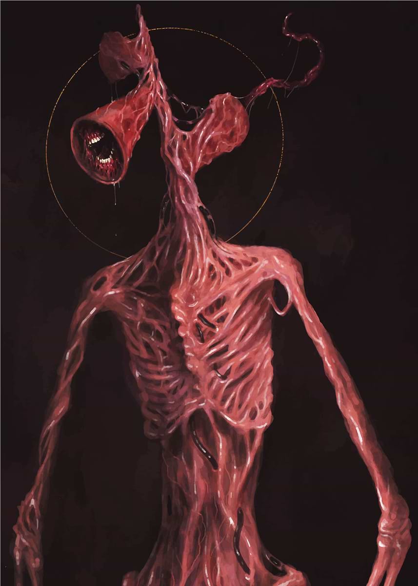 'Siren head ' Poster, picture, metal print, paint by The Guardian ...