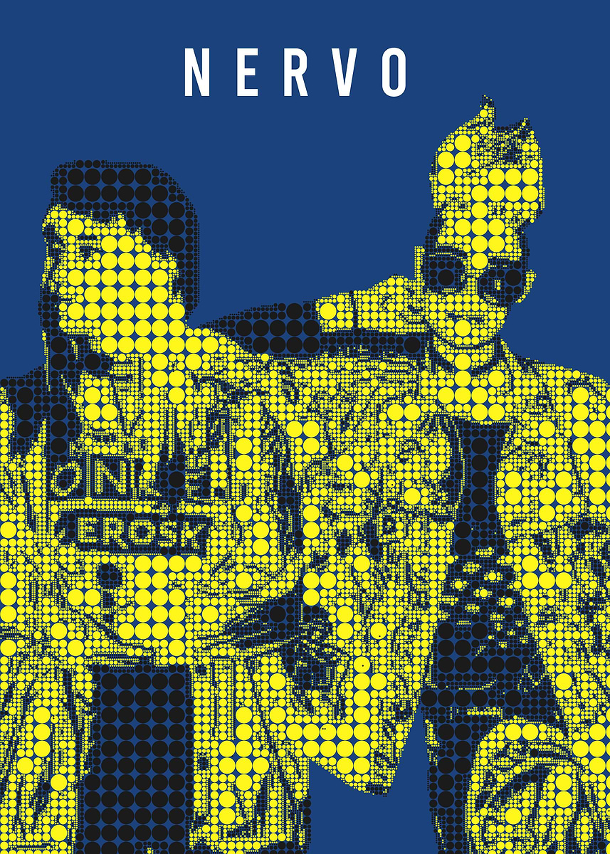 'nervo' Poster, picture, metal print, paint by Bestselling Music ...