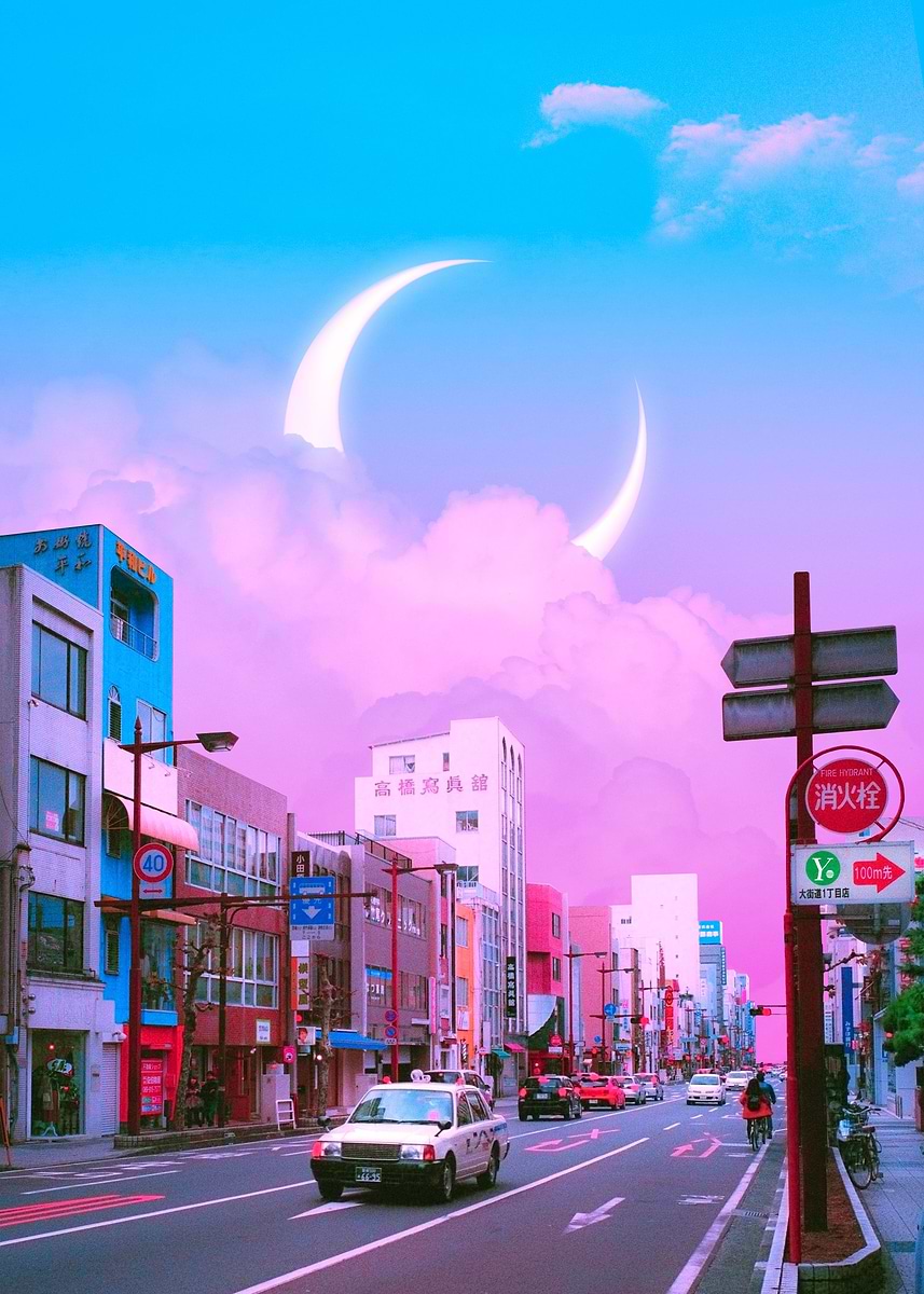 'Anime vs Reality 7' Poster, picture, metal print, paint by Yagedan ...