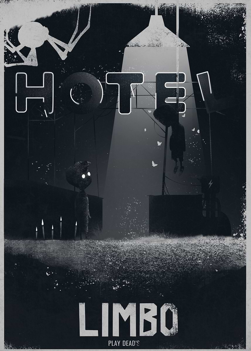 'Limbo' Poster, picture, metal print, paint by Ijunk | Displate