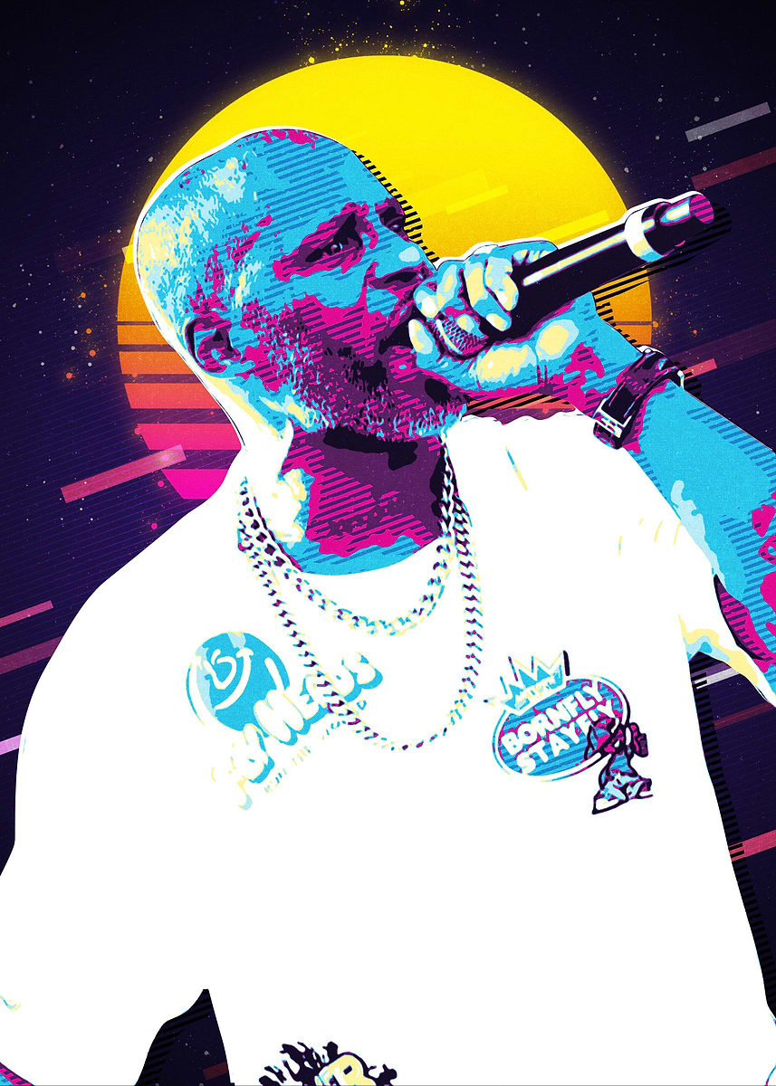 'DMX' Poster, picture, metal print, paint by Creative Poster | Displate