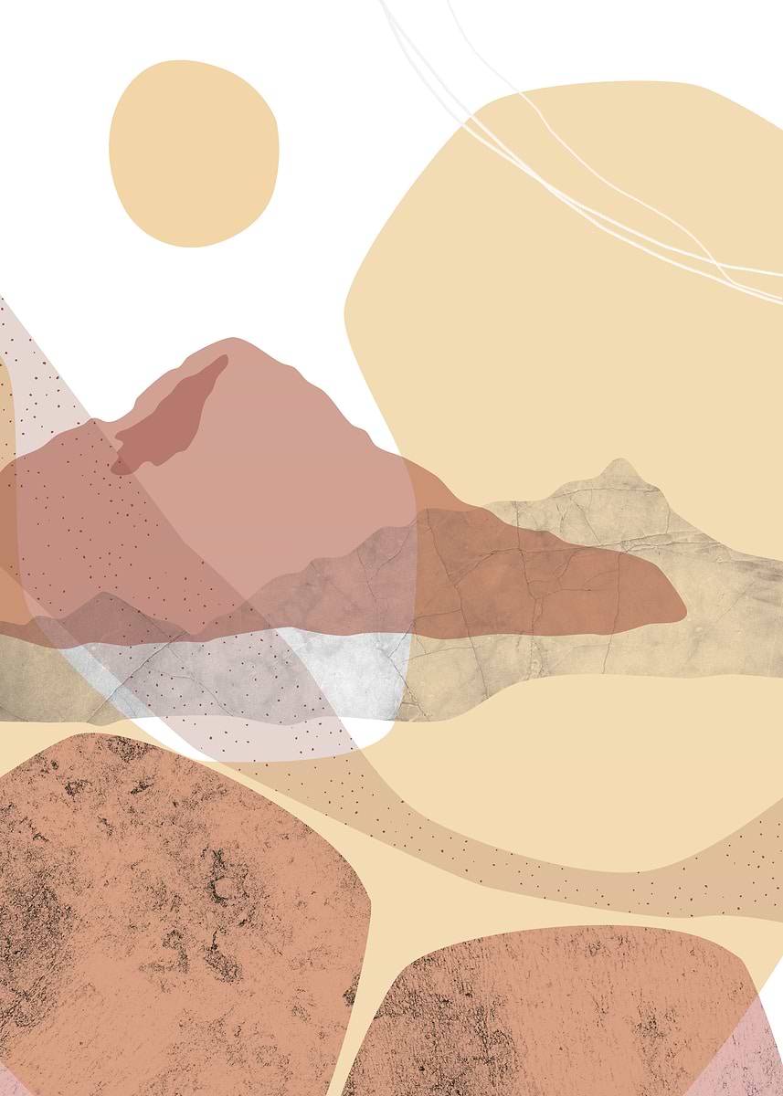 'Boho Desert' Poster, picture, metal print, paint by Urban Epiphany ...