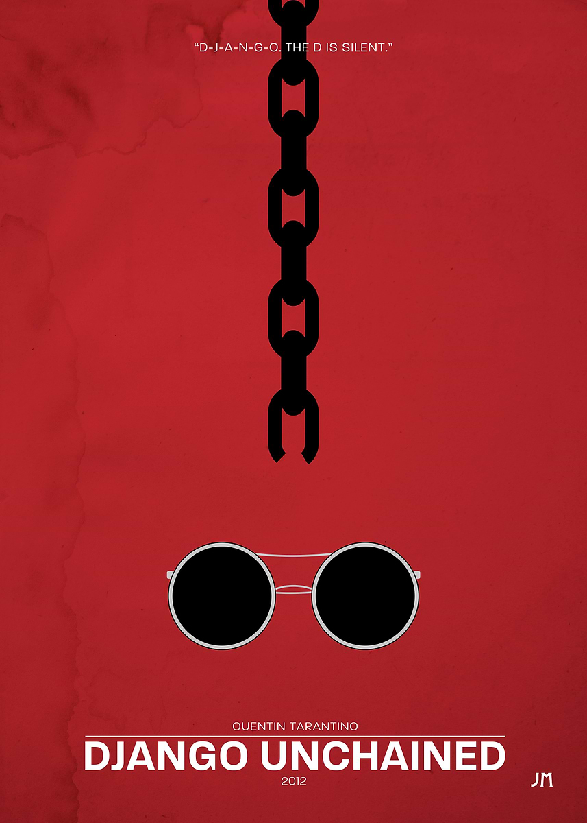 'Django Unchained' Poster, picture, metal print, paint by MyDigitalMind ...